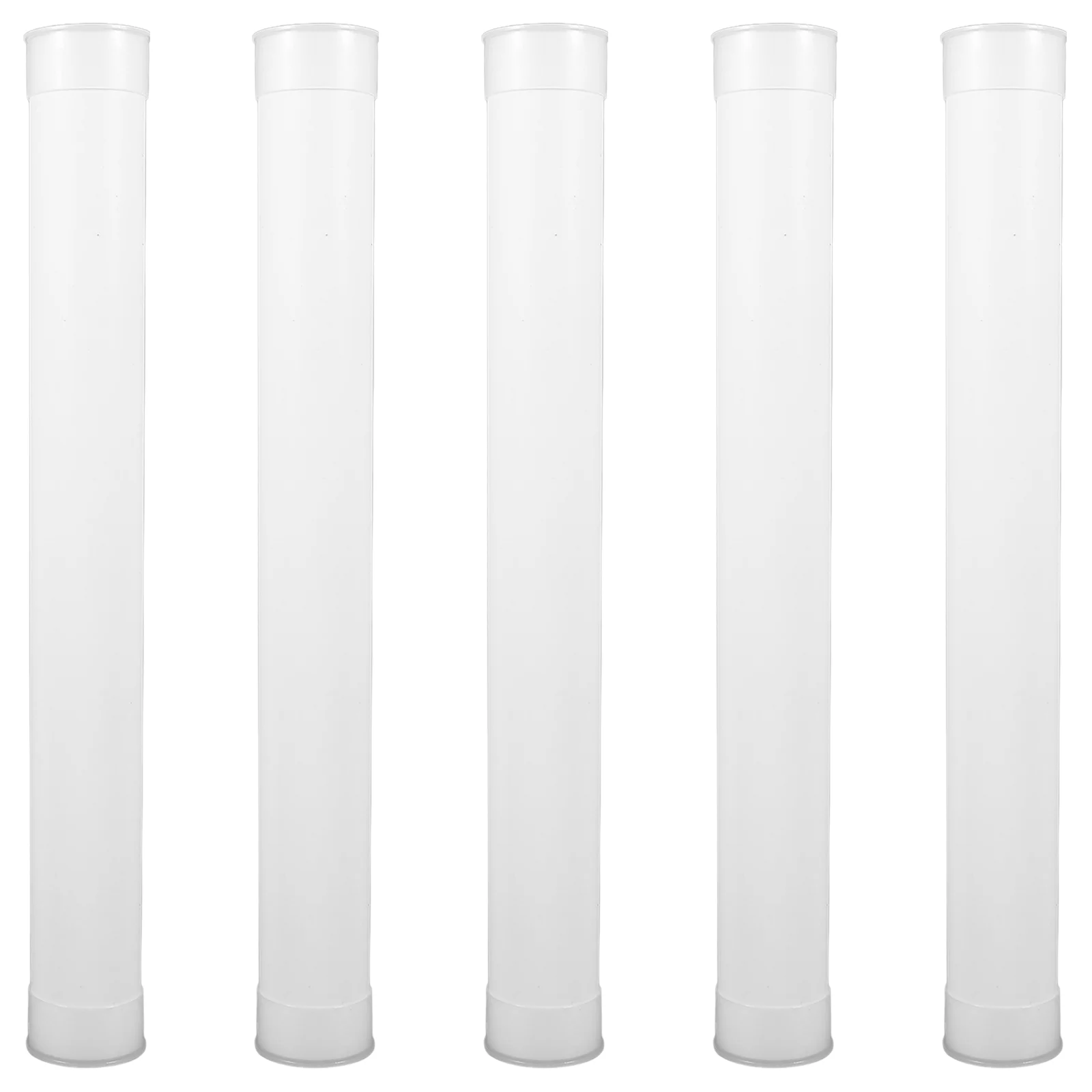 5-Pcs-Storage-Tube-Mailers-Container-Shipping-Clear-Tubes-with-Caps ...