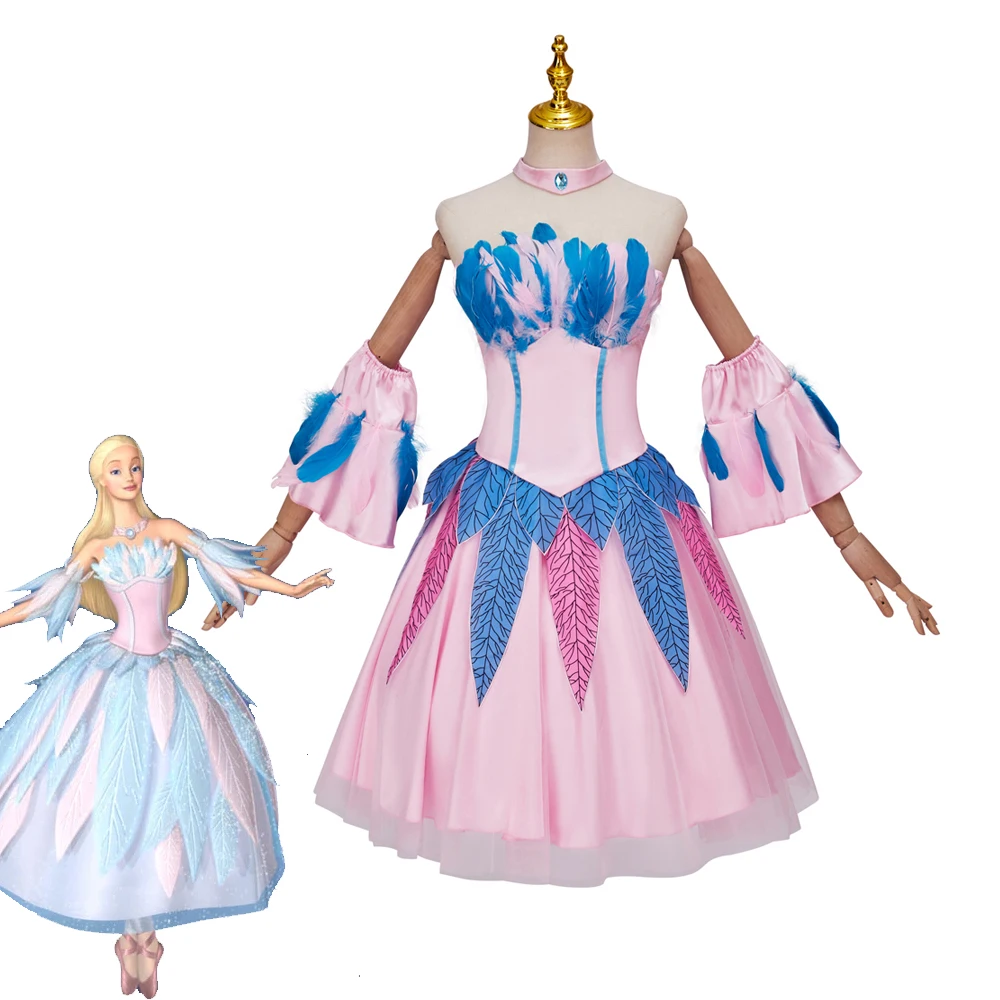 Pricess Cosplay Odette Dolls Costume Babi Dress Swan Lake Stage ...
