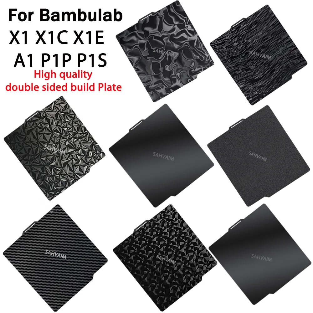 For-Bambu-Lab-P1S-Build-Plate-A1-X1C-Pei-Texture-257x257-Peo-Sheet ...