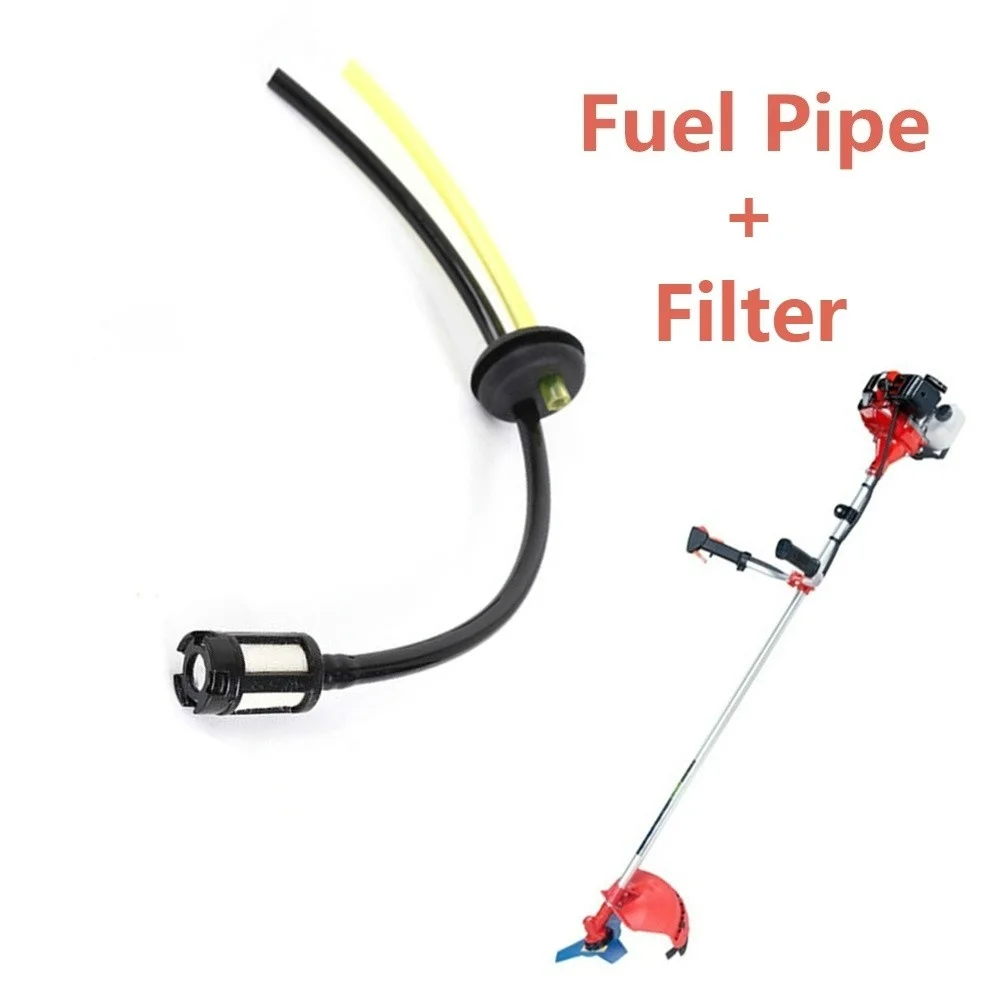Replacement Petrol Fuel Hose and Filter for Brush Cutter Grass Trimmer ...