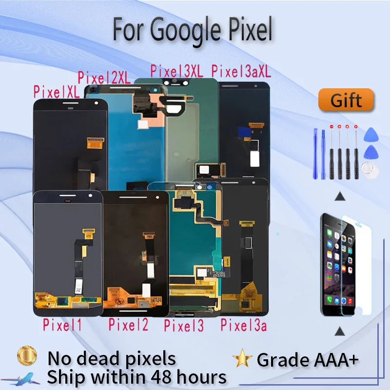 For-Google-Pixel-2-3-3A-XL-OLED-Display-Touch-Screen-Digitizer-Assembly ...