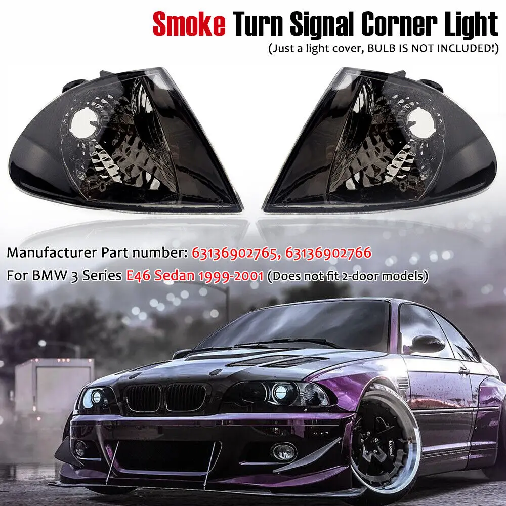 2PCS-L-R-Smoked-Lens-Corner-Lights-Turn-Signals-Front-Turn-Signal-Lamp ...