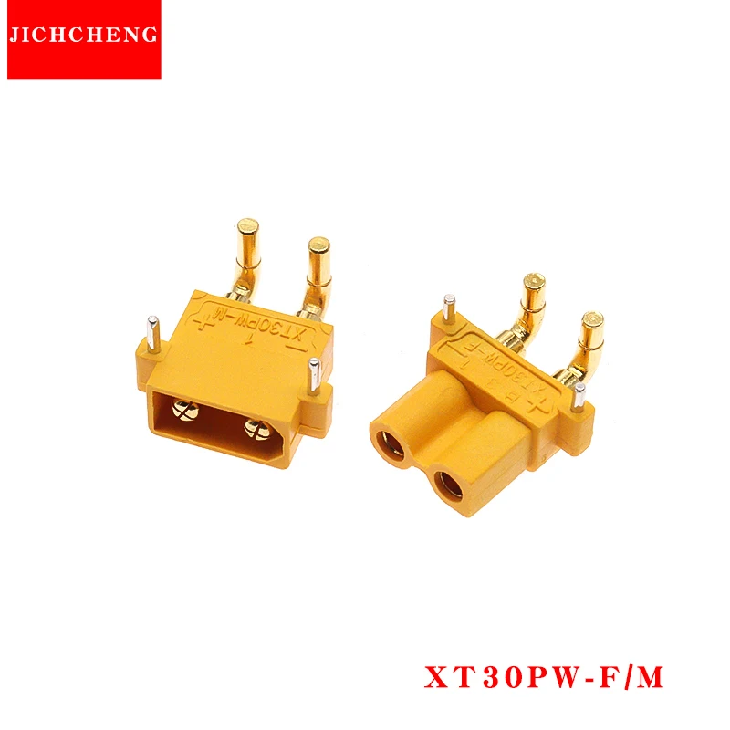 XT30pw-m-connector-amass-PCB-2mm-banana-male-plug-xt30u-plug-adapter ...