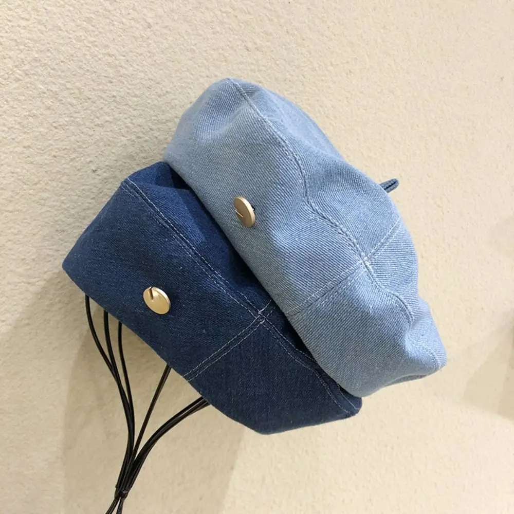 Women-s-Denim-Beret-Hat-Jeans-Berets-Painter-Hats-Spring-Beanie-Hat ...