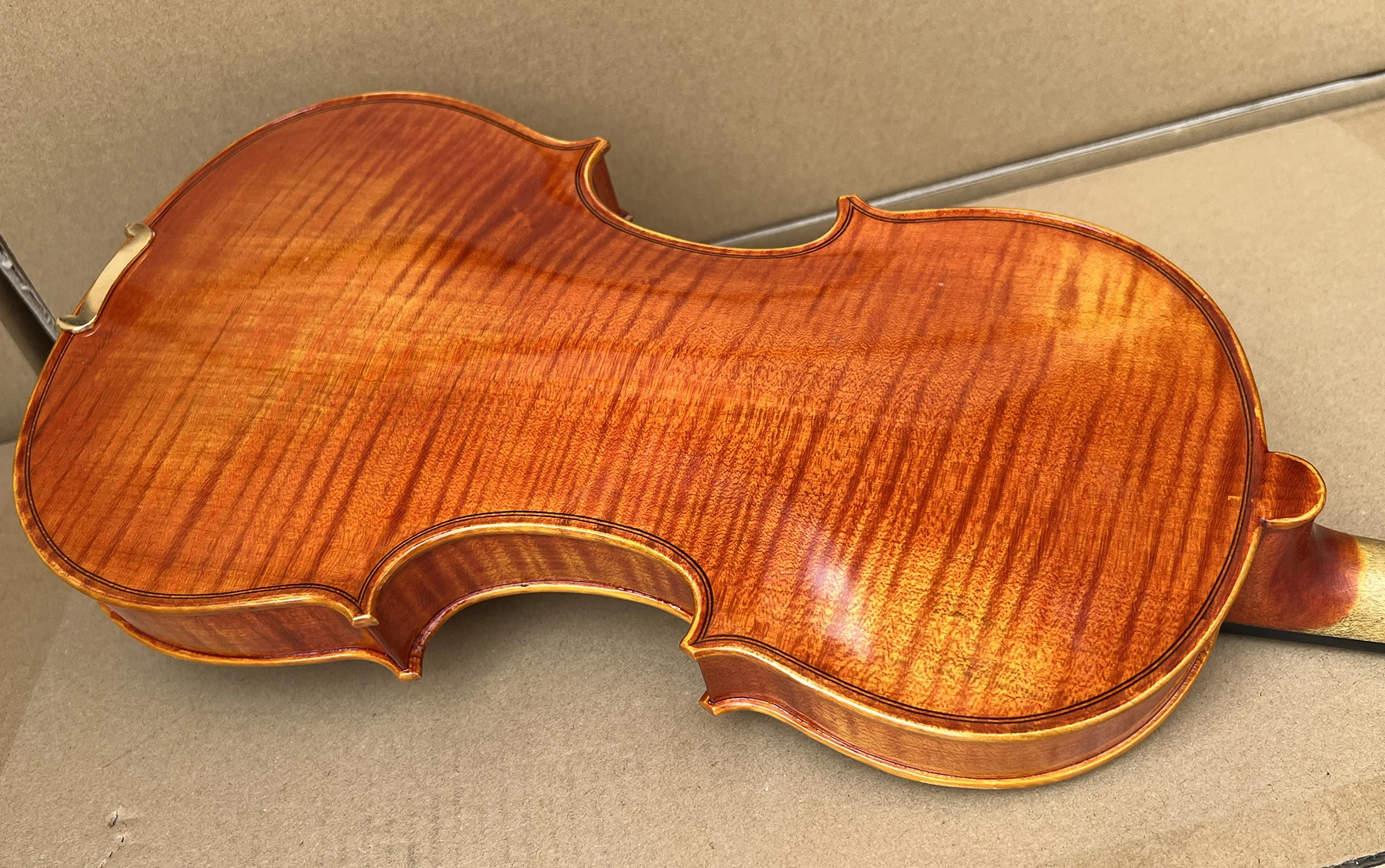 Real Photo 4/4 Excellent Violin Good Flamed Violin !4/4 바이올린 كمان ...