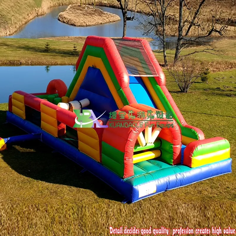 Isla-de-juego-para-ni-os-Tobog-n-de-obst-culos-casa-hinchable-parque-de ...