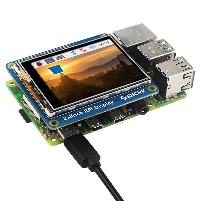Raspberry-Pi-Monitor-de-pantalla-t-ctil-LCD-de-2-4-pulgadas-interfaz ...