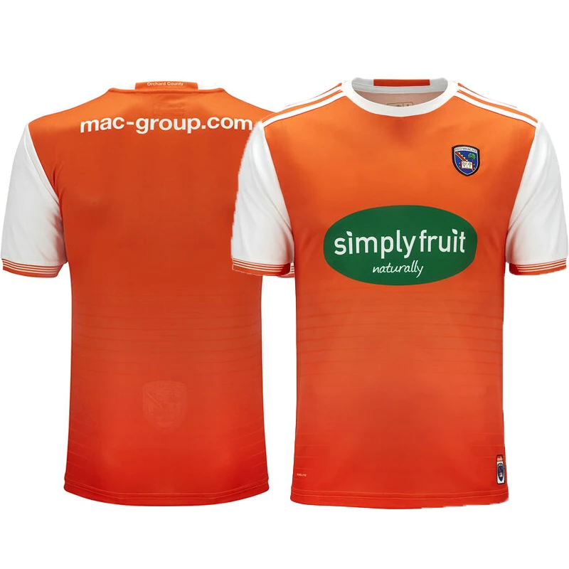 2022 GAA Armagh Jersey 3 Stripe Home Ireland Mens Shirt Top Quality ...
