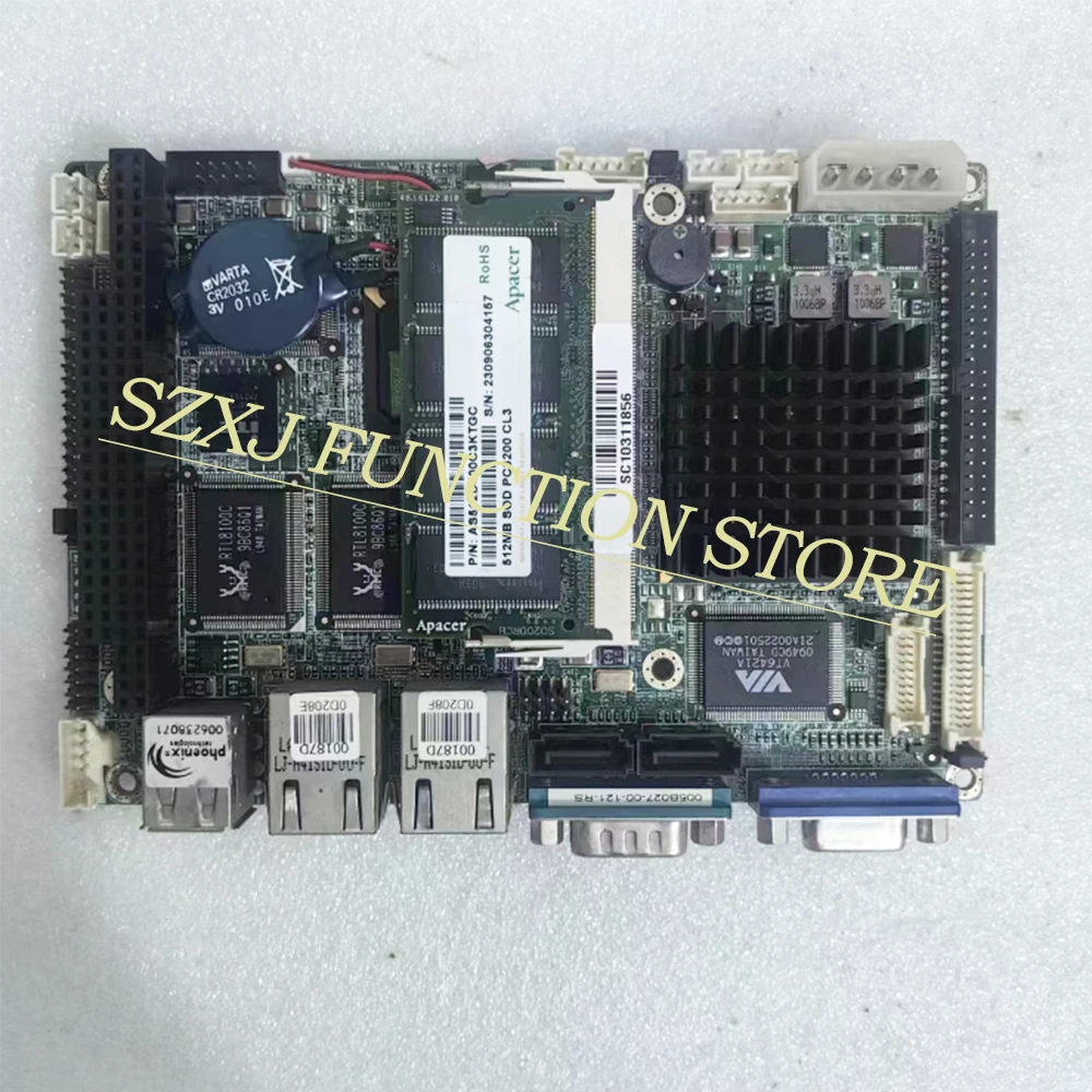 Original-WAFER-LX-800-R12-Motherboard-Dual-Network-Port-3-5-Equipamento ...