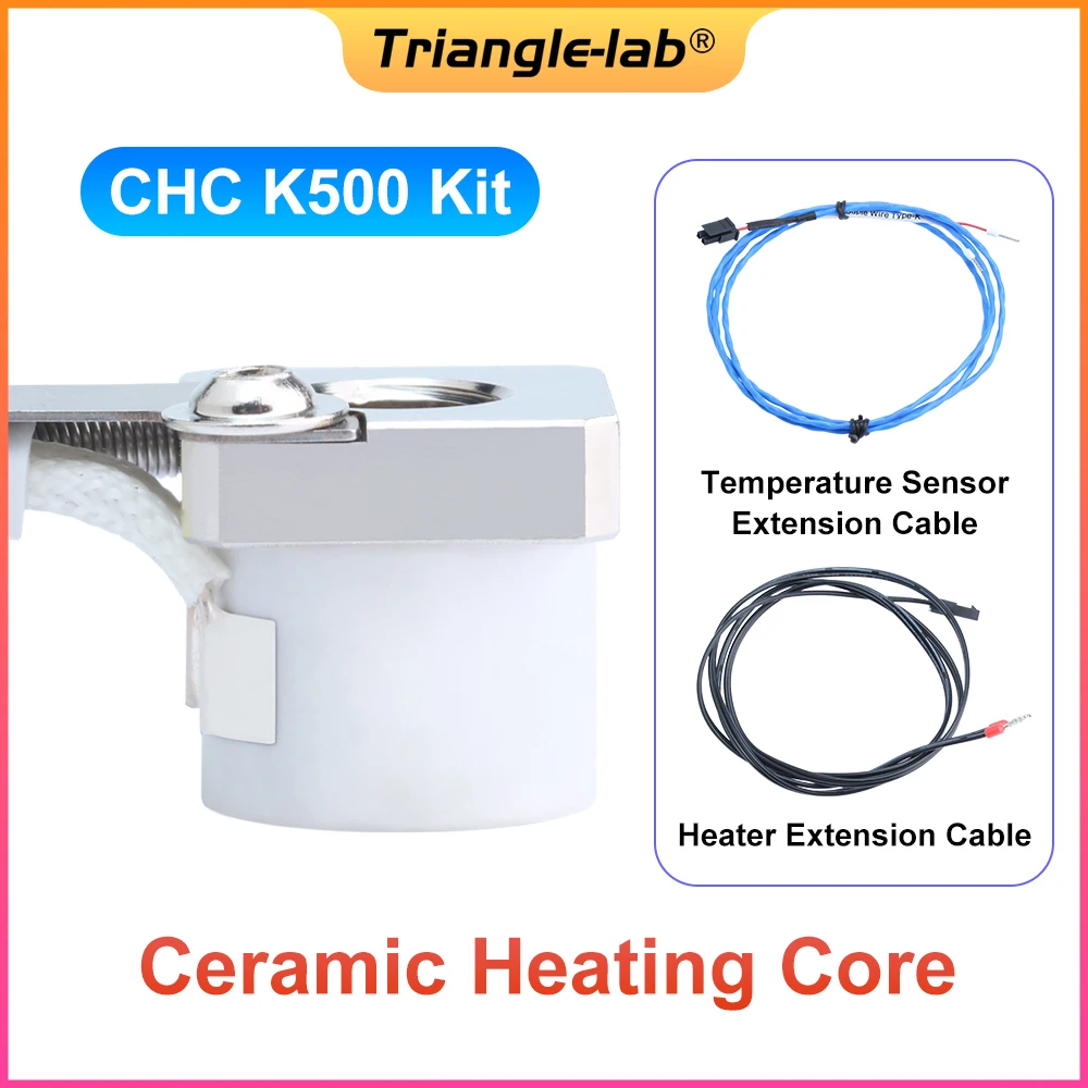 Trianglelab CHC Kit Built-in K500 Thermocouple for ender 3 V6 hotend CR10 CR-10 CR-6 SE mk3s TD6 ...