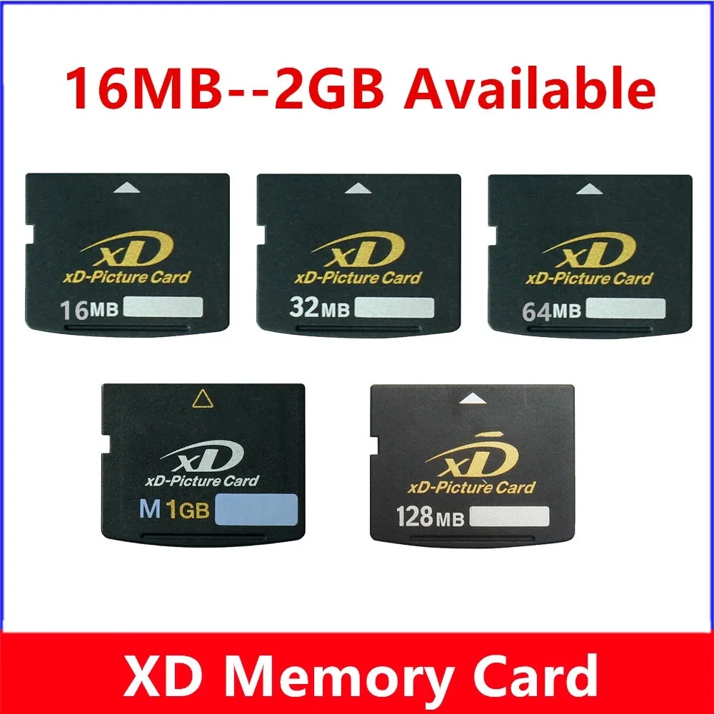 기존 카메라용 오리지널 XD 사진 카드, XD 메모리 카드, 16MB, 32MB, 64MB, 128MB, 256MB, 512MB ...