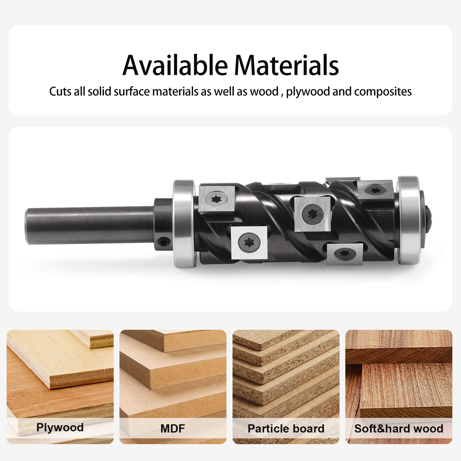 12mm-12-7mm-Insert-Spiral-Wood-Trimming-Router-Bit-Lager-Cutting ...