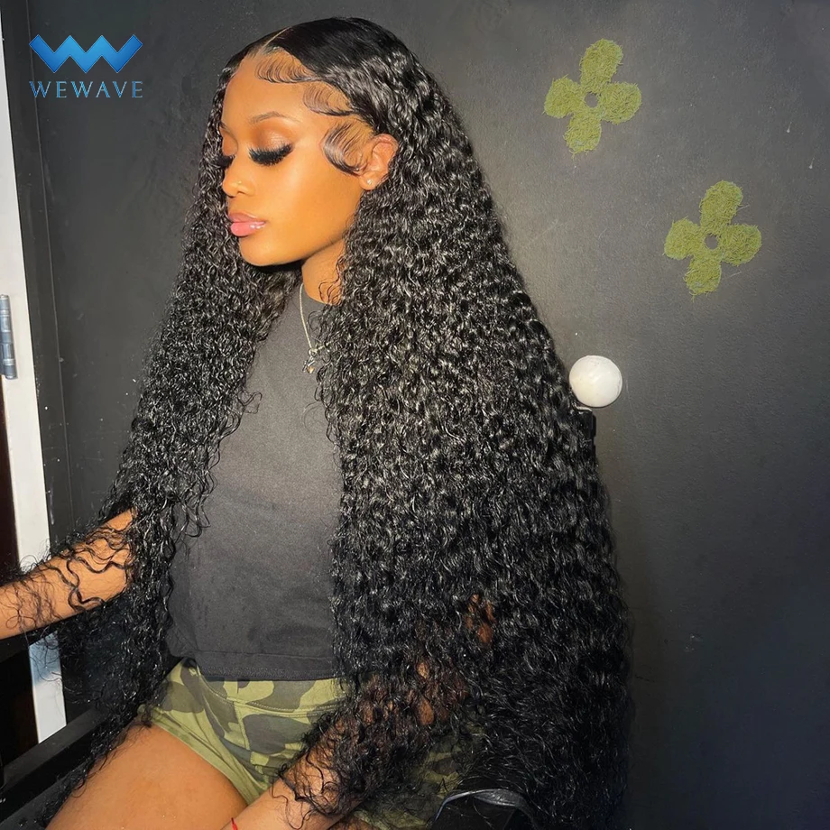 30 Inch Loose Deep Wave Frontal Wig Water Wave Hd Transparent Full ...