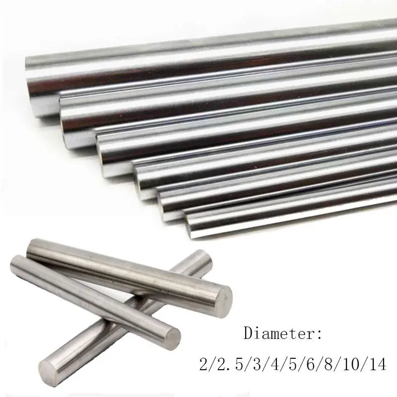 1-5pcs-Diameter-2mm-14mm-304-Stainless-Steel-Rod-Linear-Shaft-Round-Rod ...