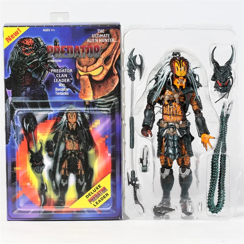 Neca Deluxe Clan Leader | Action Figures Predator | Predator Neca ...