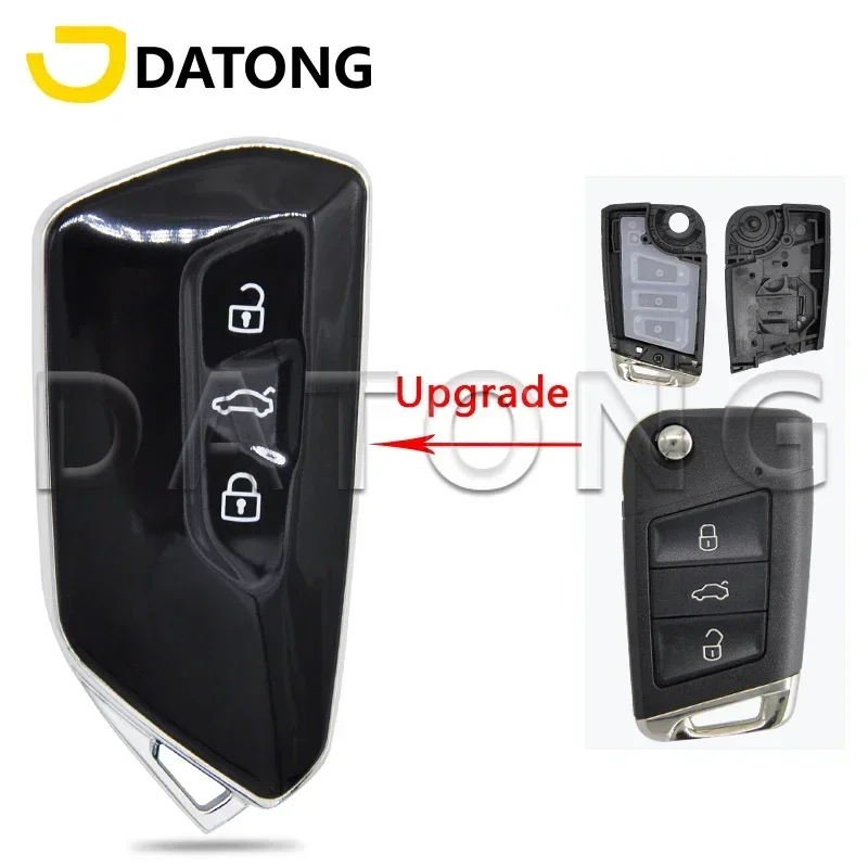 Datong-World-Modified-Car-Key-Shell-Case-For-VW-Volkswagen-Golf-MK8 ...
