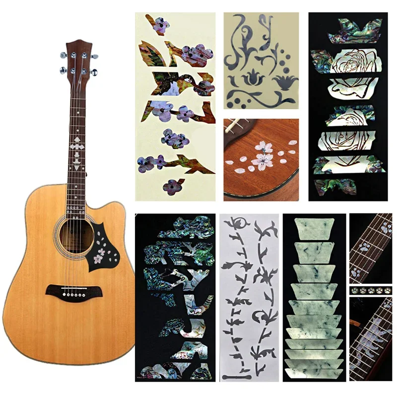 String-Instrument-Inlaid-Decal-Guitar-Neck-Fingerboard-Sticker-Guitars ...