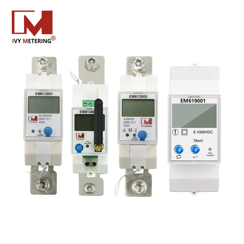 EM613001 EM613002 EM613005 EM619001 Bidirectional Dc Solar Energy Meter ...