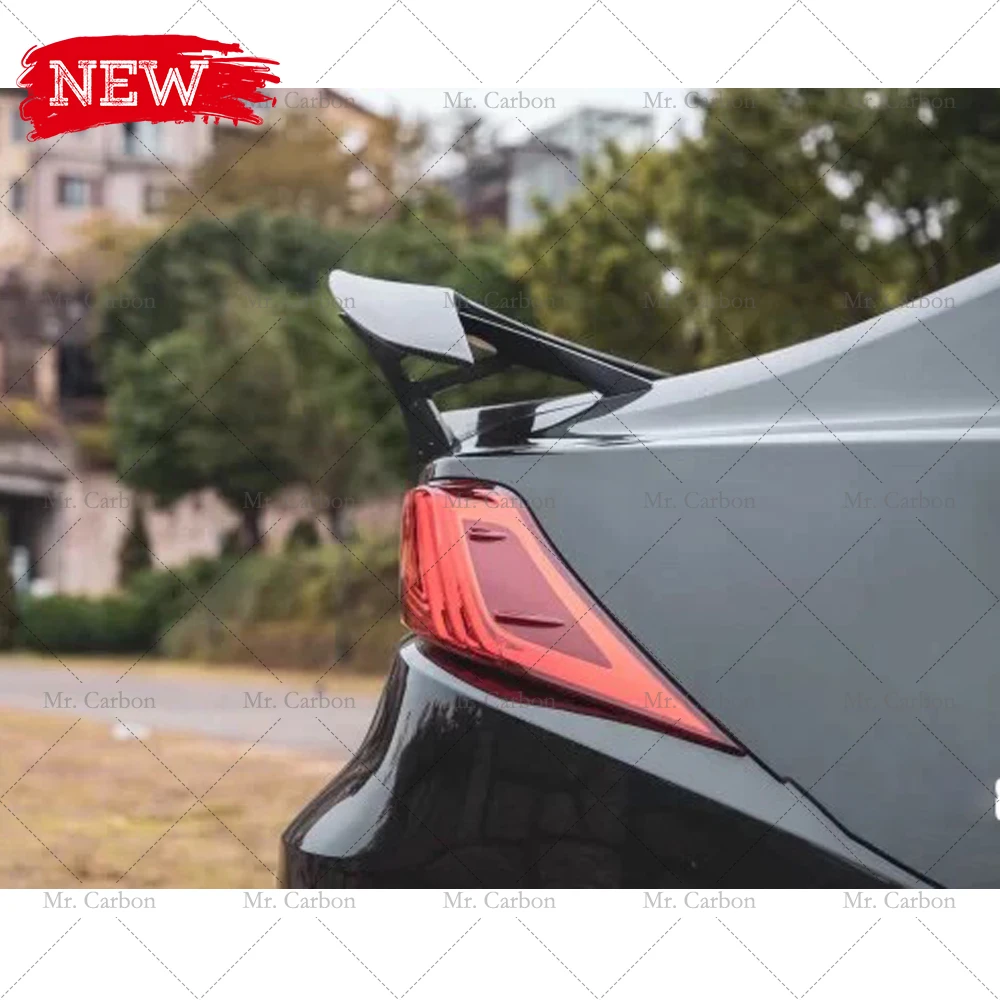 FOR LEXUS IS300 RC300 F-SPORT VOLTEX STYLE CARBON FIBER GT WING TRIM ...