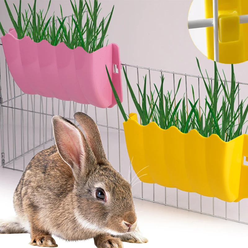 Hay Shelf Hay Box Hanging Grass Feeder Small Pet Rabbit Hanging Grass ...