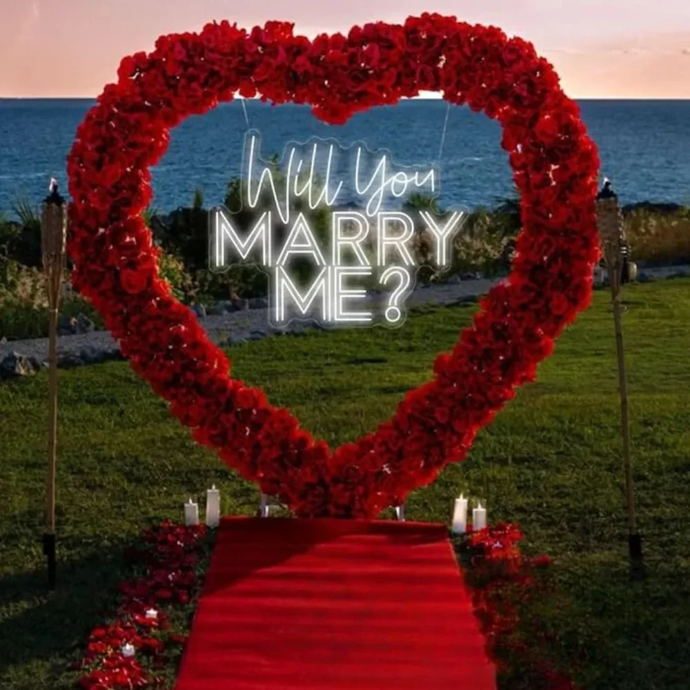 Will You Marry Me-letrero de neón personalizado, letrero de neón para ...