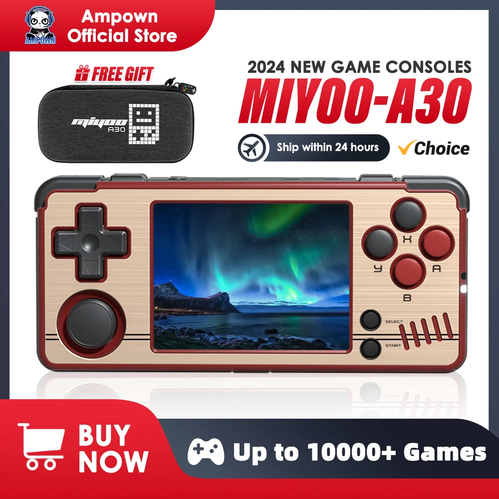 MIYOO-consola-de-juegos-port-til-A30-pantalla-IPS-de-2-8-pulgadas ...