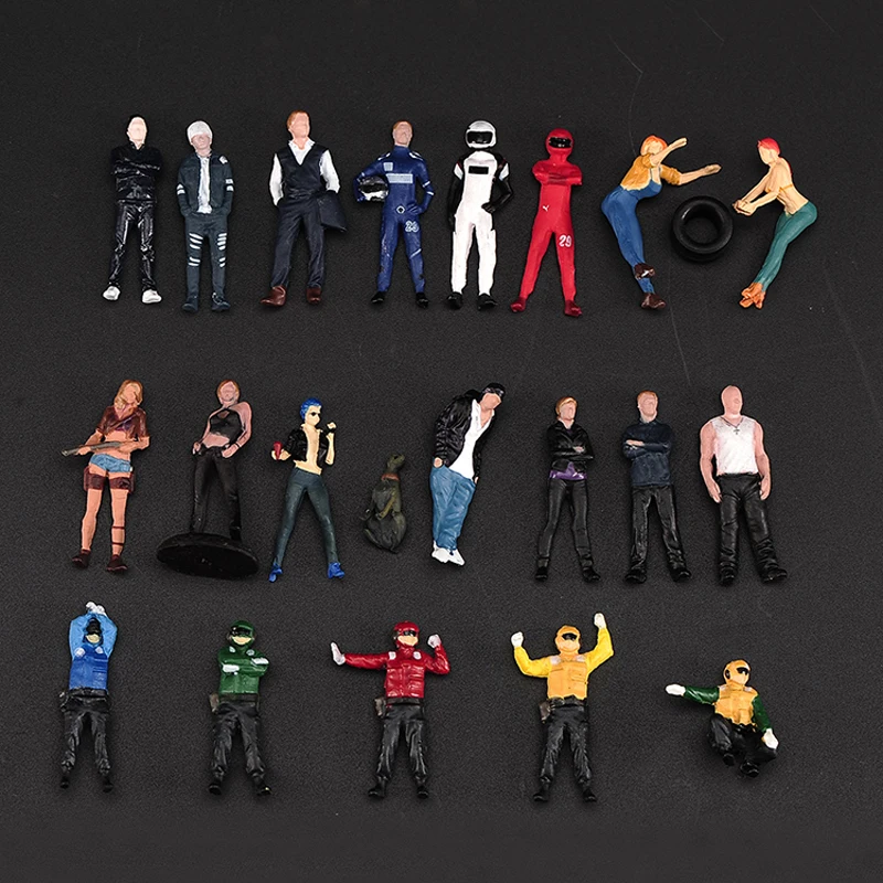 Miniatuur-Handgemaakte-1-64-1-72-Geschilderd-Model-Figuur-Creatieve ...