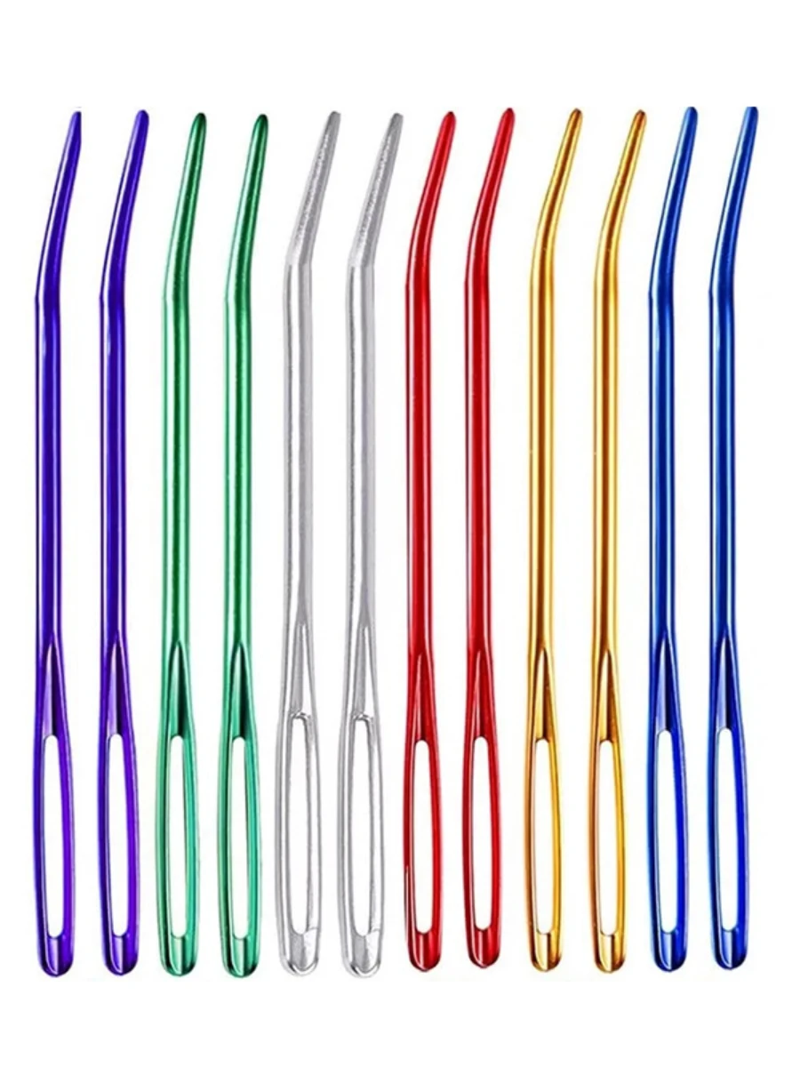 2pcs crochet hook skc big eye looper sweater sewing needle sewing ...