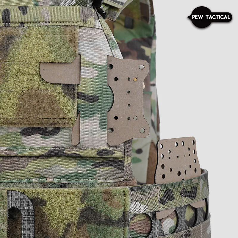 PEW TACTICAL PTT WING KIT Mounting Plate for FCPC V5 Vest Imported CURV ...