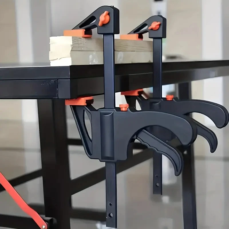 4-inch-Spreader-Work-Bar-Clamp-F-Clamp-Gadget-Tool-Ratchet-Release-DIY ...