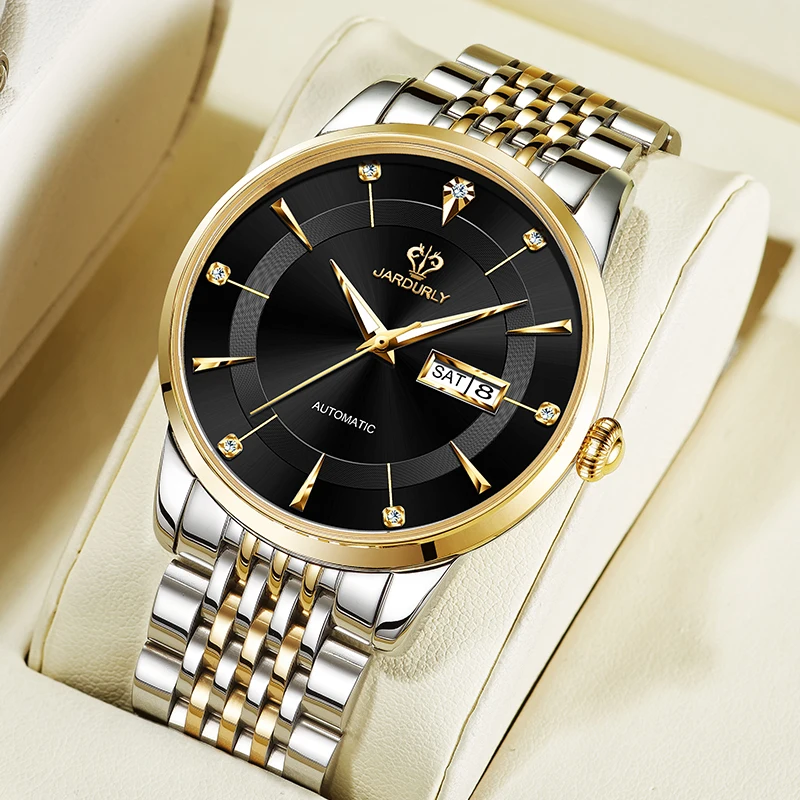 JADURLY-Men-Women-Luxury-Watch-Automatic-Mechanical-Luxury-Stainless ...