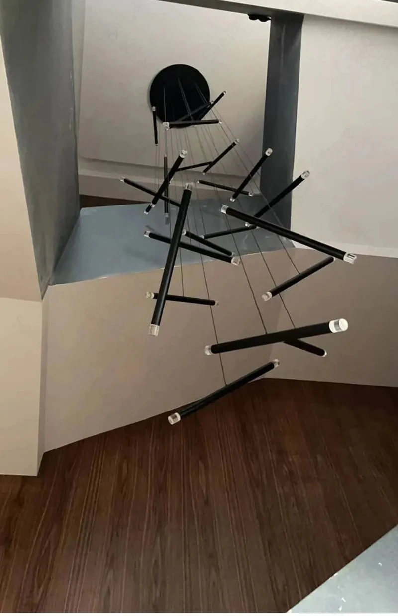 Creative Nano Tube LED Chandelier – NYRALONDON