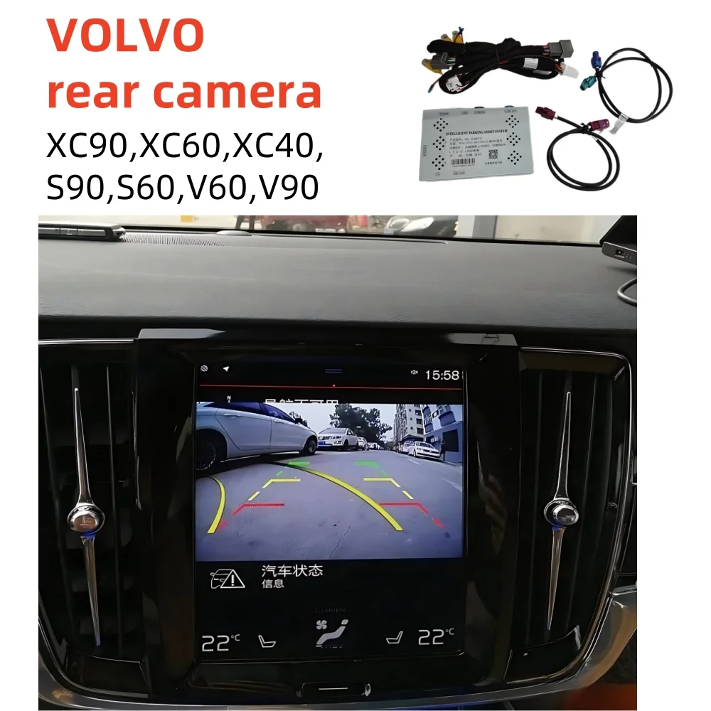 Reverse-Camera-For-VOLVO-XC90-XC60-XC40-S90-S60-V60-V90-Rear-Backup-Cam ...