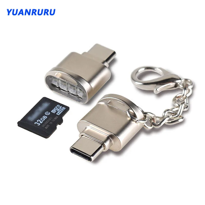 Mobile-Phone-TF-Card-Reader-Micro-SD-Card-to-Micro-Type-C-OTG-Adapter ...