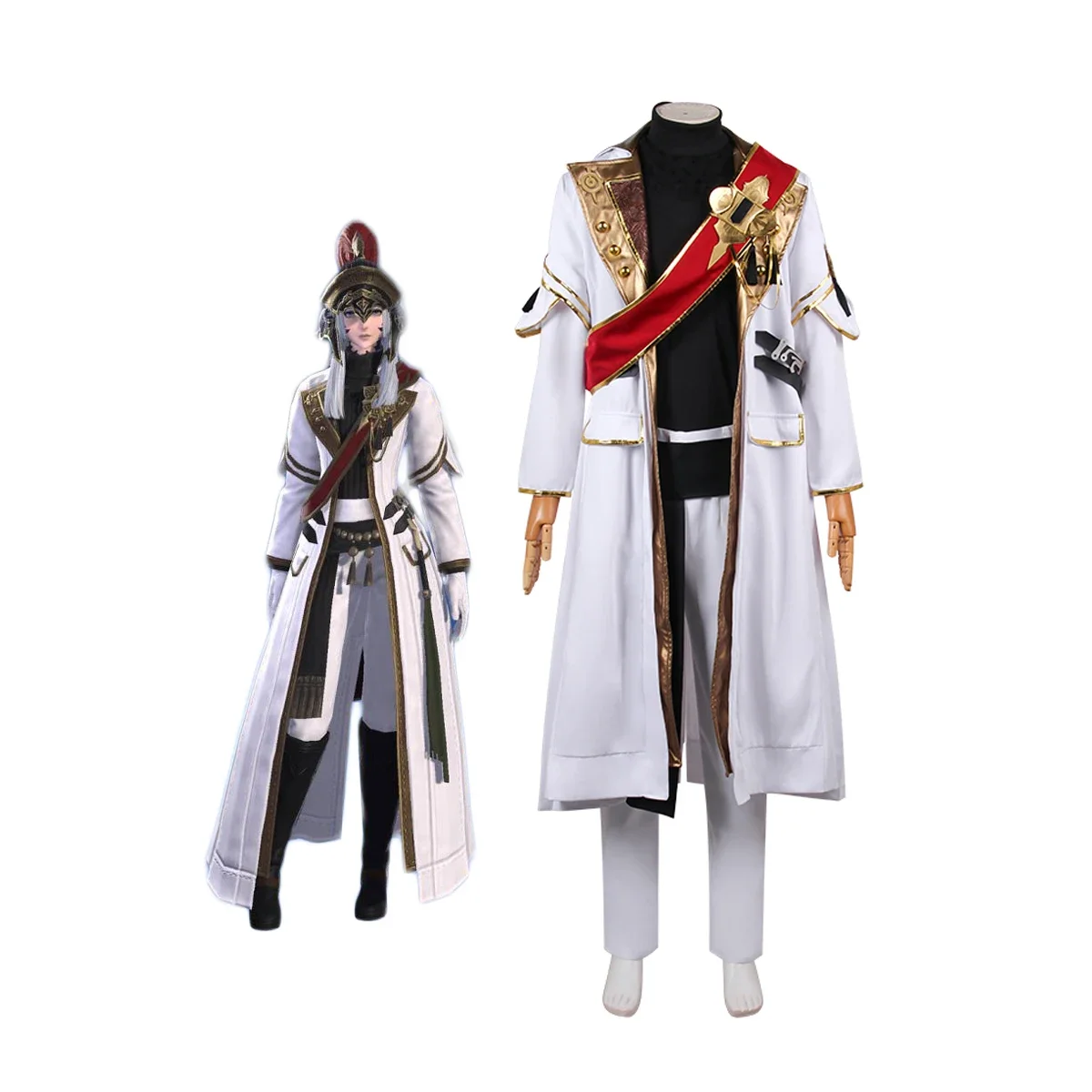Final-Fantasy-14-ffxiv-Field-Commander-s-Coat-Set-Cosplay-Costume ...