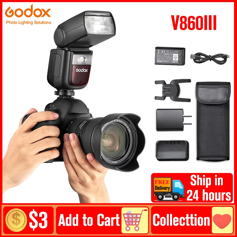 Godox-V860III-V860III-C-V860III-N-V860III-S-V860-III-Flash-TTL-HSS ...