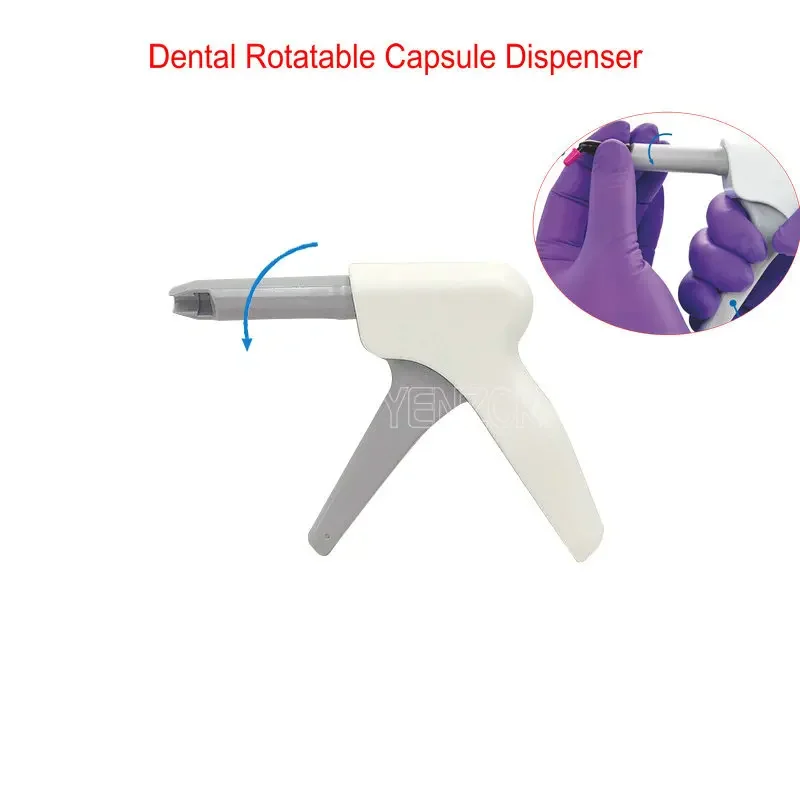 Dental-Rotatable-Capsule-Dispenser-Plastic-Composite-Gun-Applicator ...