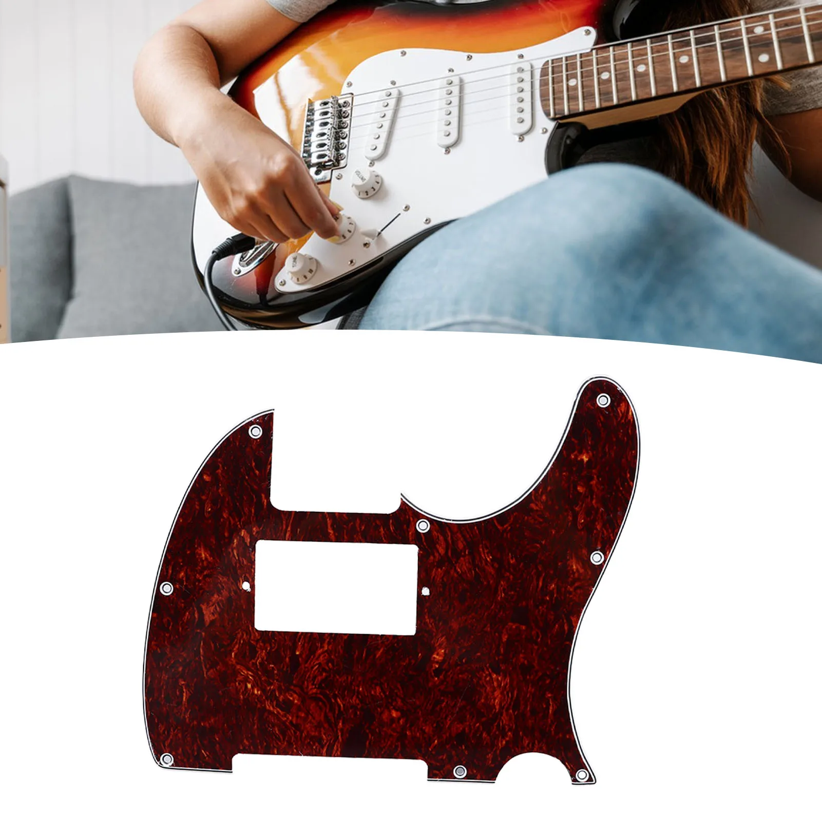 Guitar-Pickguard-PVC-Anti-Scratch-Decorative-Noise-Reduction-Guitar ...