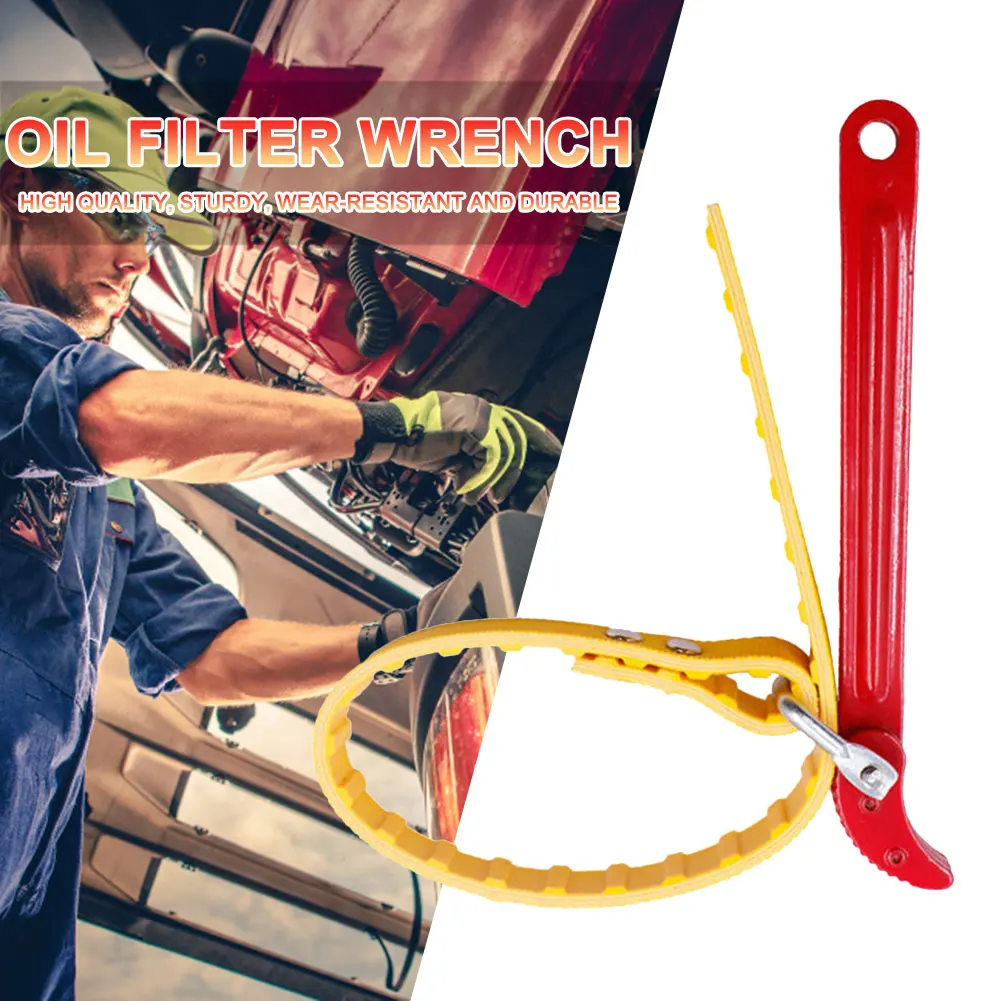 Belt-Wrench-Oil-Filter-Chain-Puller-Belt-Wrench-Socket-Remover-Metal ...