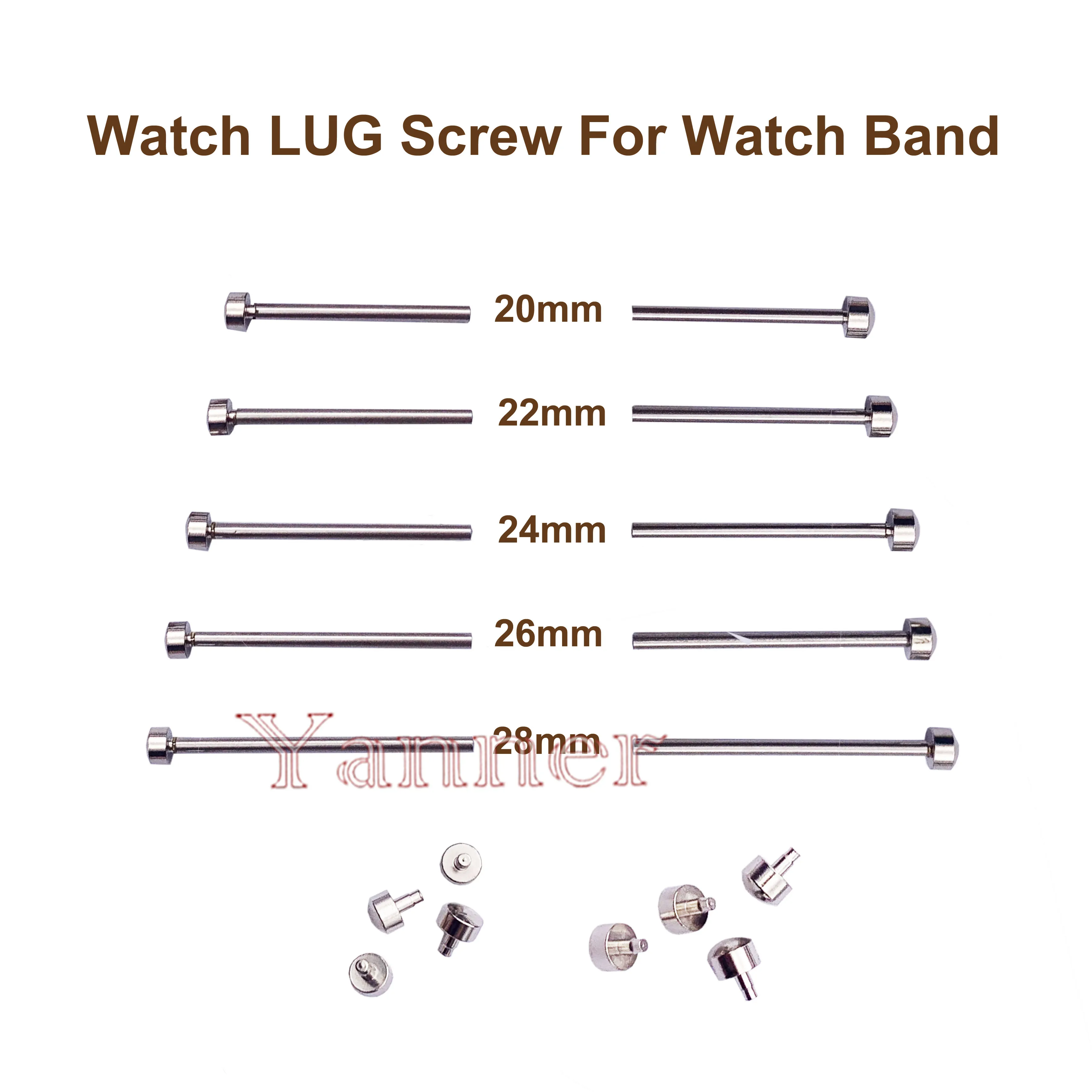 Rose-gold-and-silver-colour-Watch-Band-Screw-Pins-for-Watchmaker-Repair ...