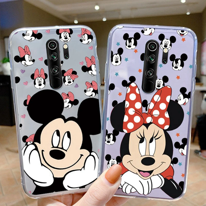 for-Xiaomi-Redmi-Note-8-Pro-8pro-Phone-Case-Cute-Funny-Mickey-Minnie ...