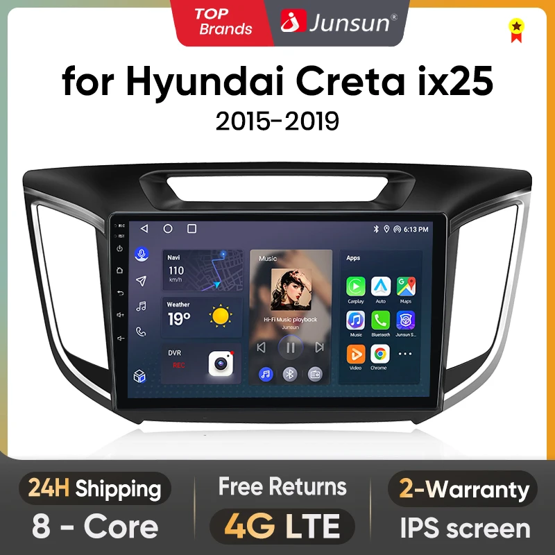 Junsun-V1-AI-Voice-Wireless-CarPlay-Android-Auto-Radio-for-Hyundai ...
