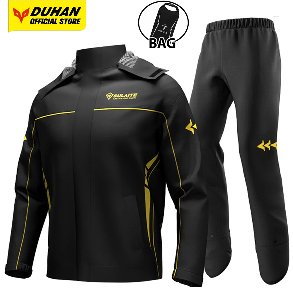 Motorcycle Raincoat Jacket Men Women Rain Cover Fishing Clothing ...