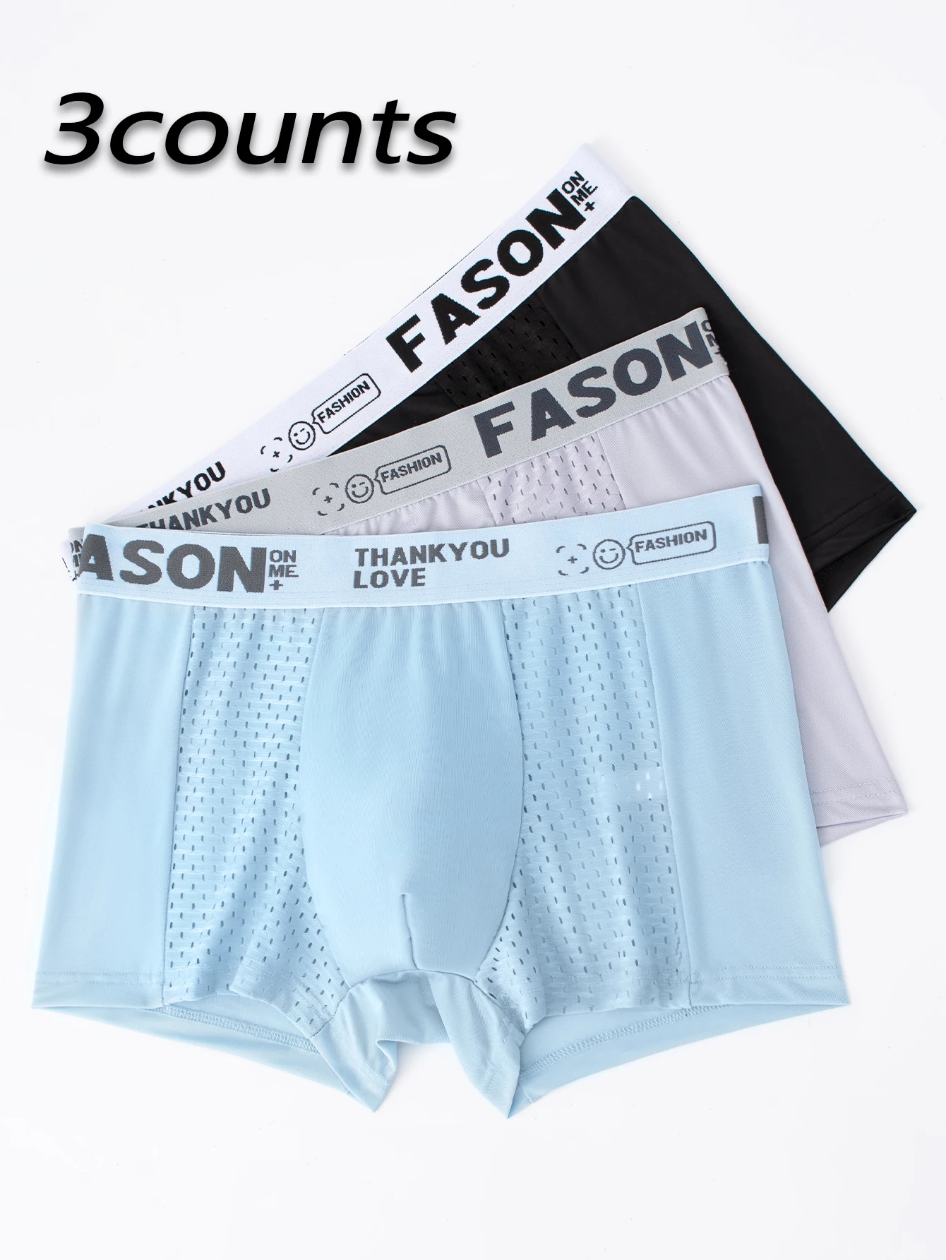 Men-s-underwear-3-pairs-of-personalized-trend-mesh-hole-boxer-shorts ...