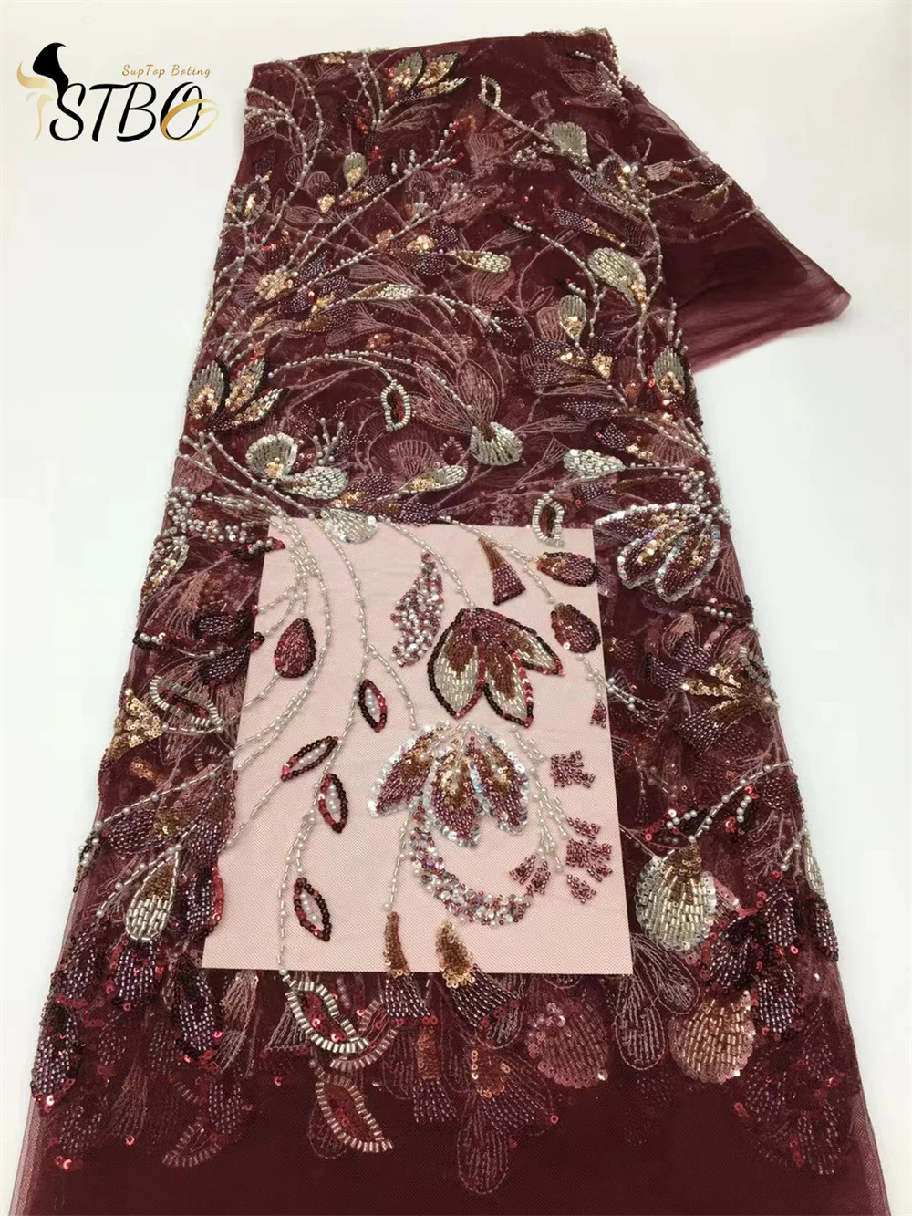 Super-Top-Quality-Unique-Fashion-Fabric-Handmade-Embroidery-Net-Lace ...