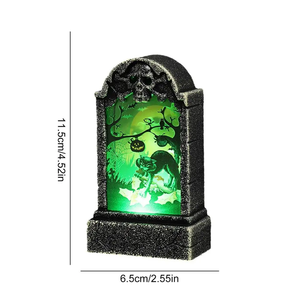Tombstone At Night