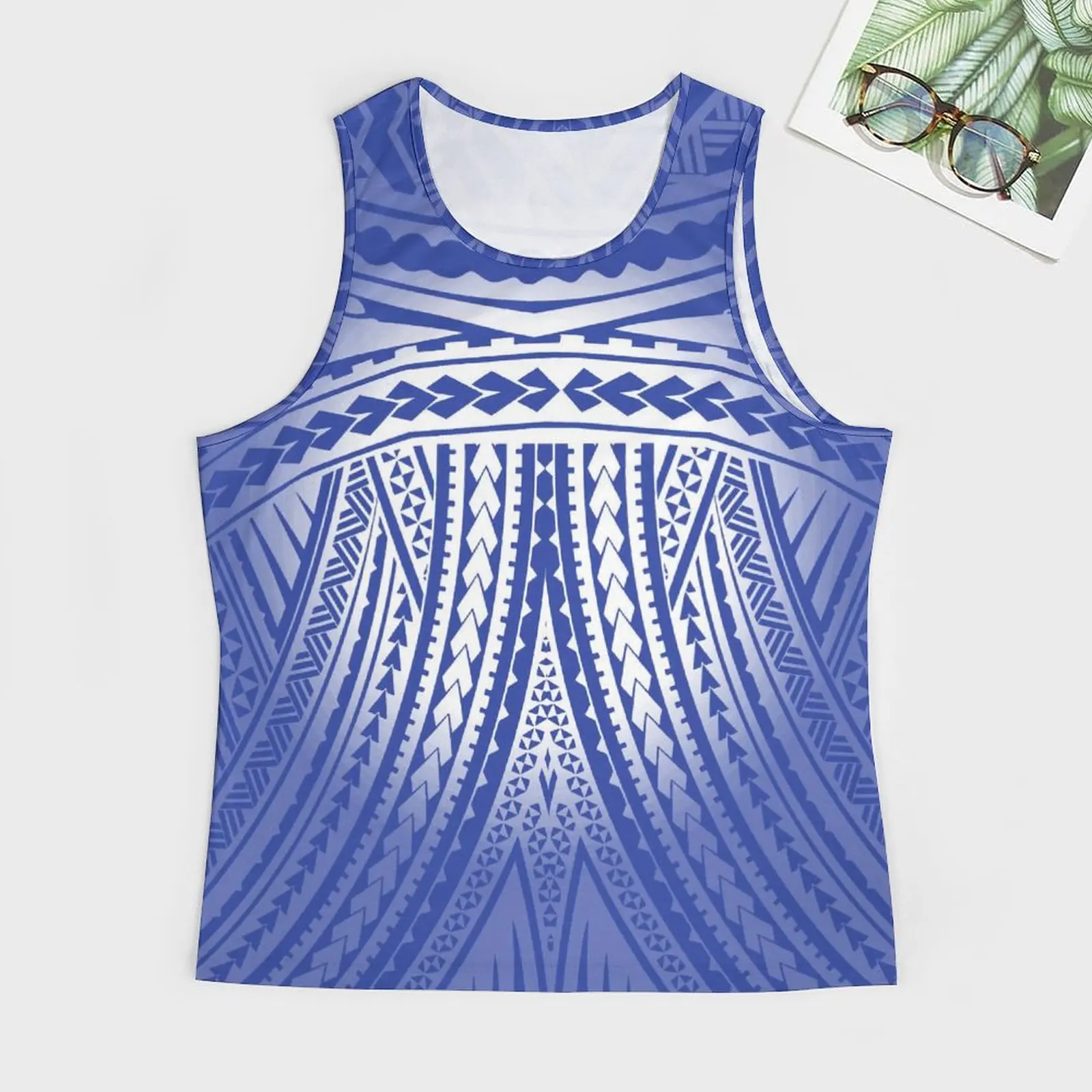 Polynesian Tribal Tank Tops Samoan Men Singlets Island Wear ...