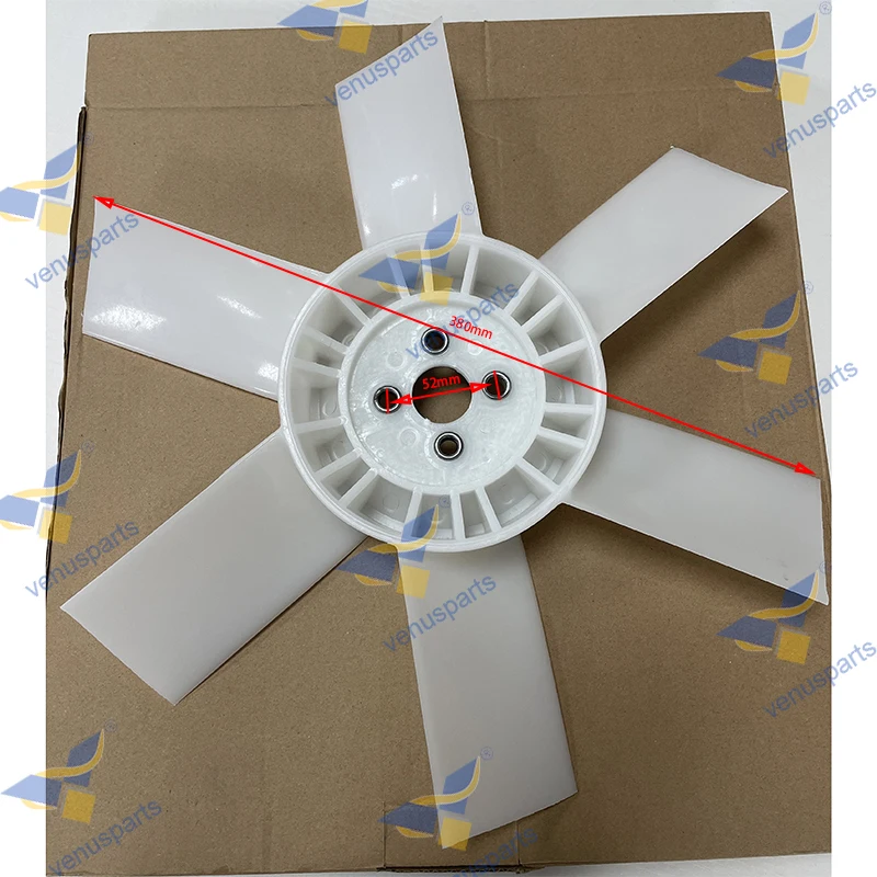 D1105 V1505 Cooling Fan Blade For Kubota Engine 380mm - AliExpress 34