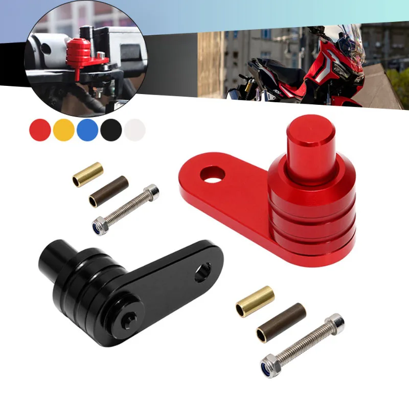 Motorcycle-Brake-Lever-Lock-Multicolor-Ramp-Parking-Lock-Brake-Switch ...
