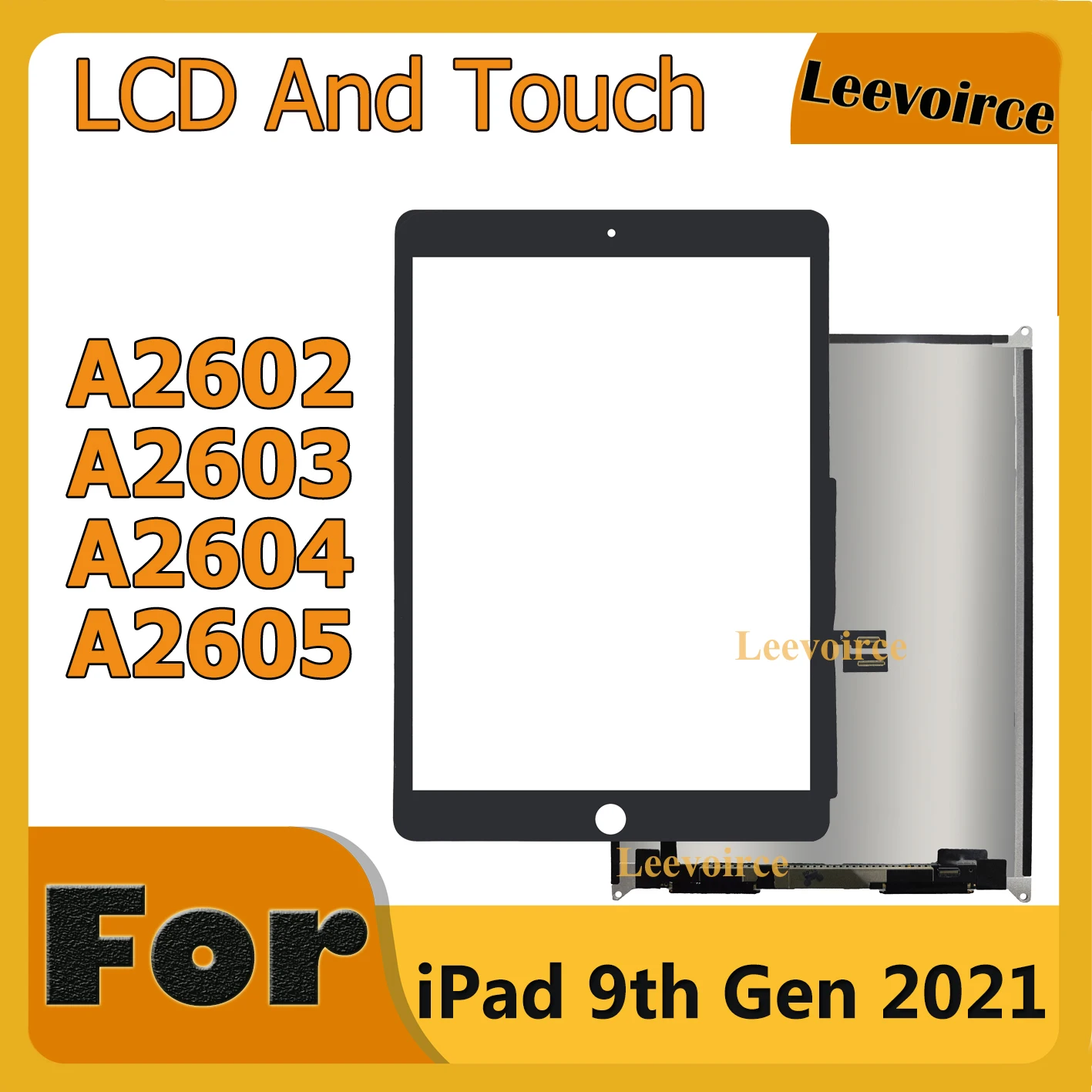 10-2-LCD-and-Touch-Screen-For-iPad-9th-Gen-2021-A2602-A2603-A2604-A2605 ...